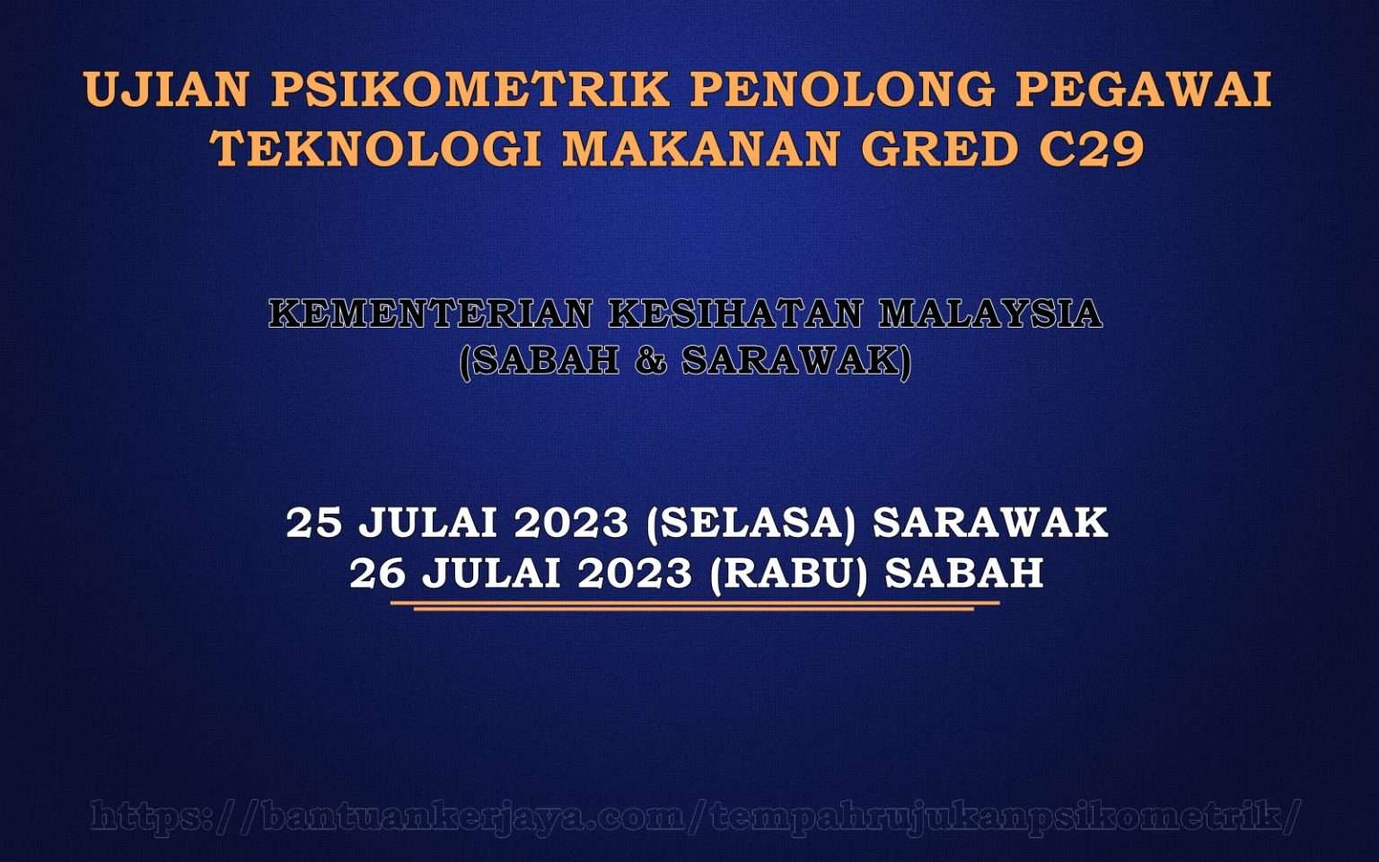 Psikometrik Penolong Penguasa Penjara KA29 2022