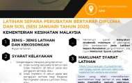 Permohonan Latihan Separa Perubatan Bertaraf Diploma dan Sijil