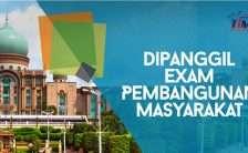 Ujian Psikometrik Pegawai Pembangunan Masyarakat Gred S41